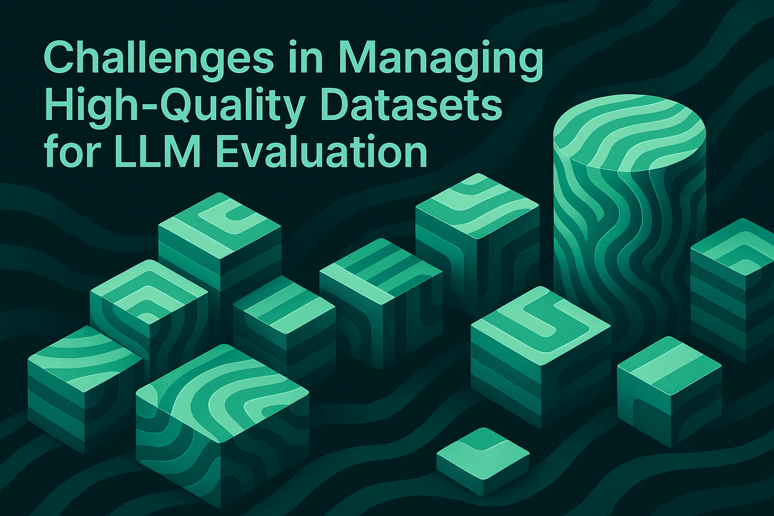 Challenges in Managing High-Quality Datasets for LLM Evaluation