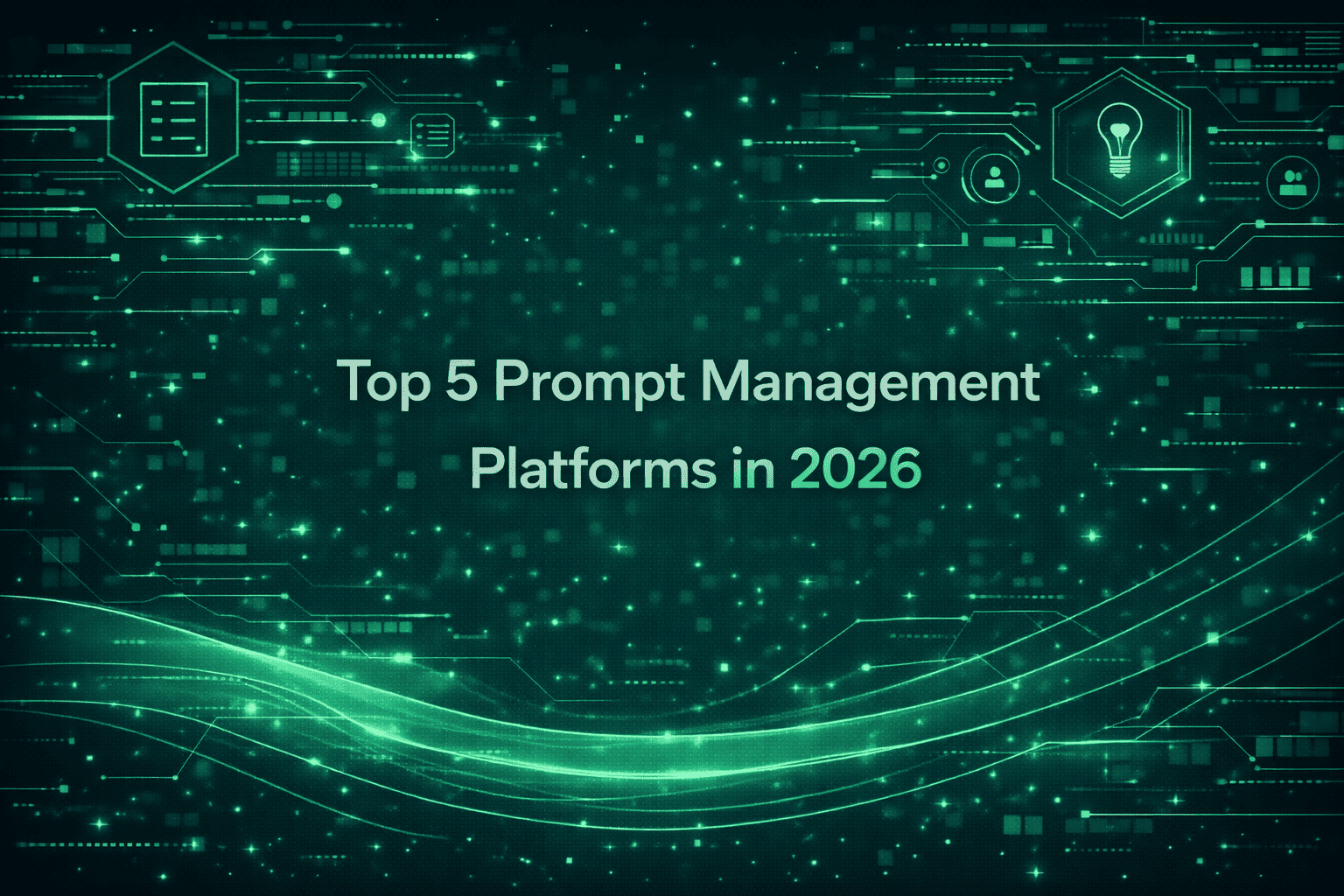 Top 5 Prompt Management Platforms in 2026