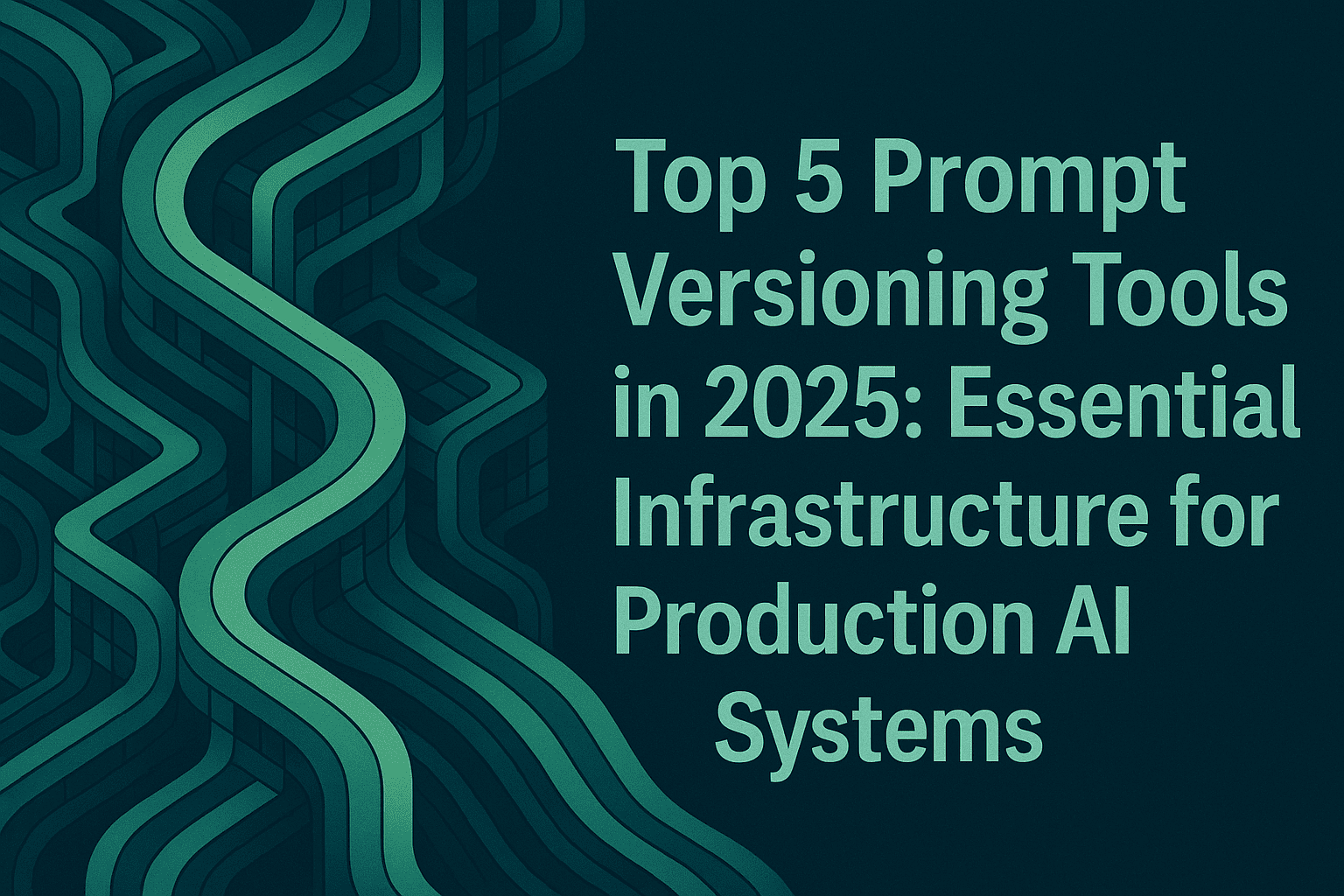 Top 5 Prompt Versioning Tools in 2025: Essential Infrastructure for Production AI Systems